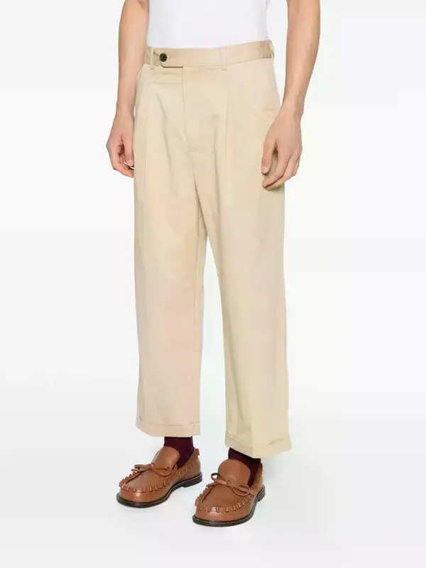 Drole De Monsieur Pleated Trousers