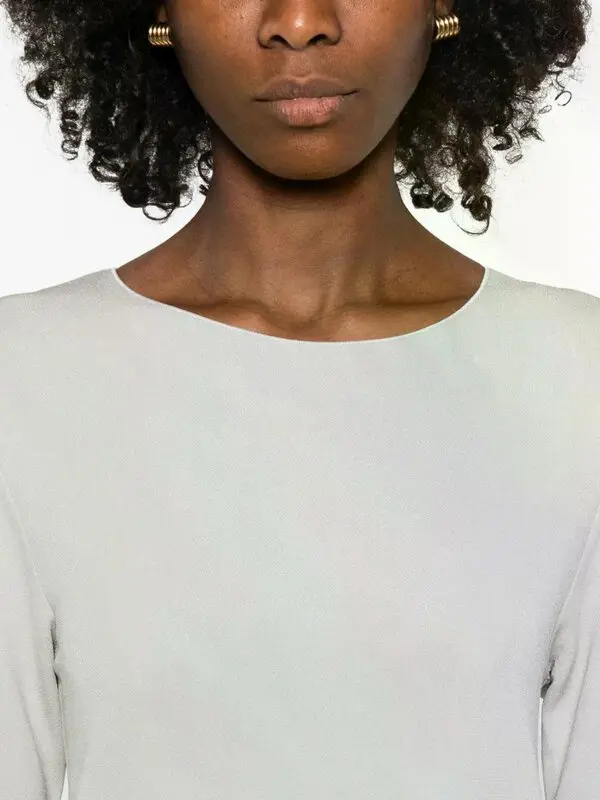 Emporio Armani Short-sleeve Midi Dress