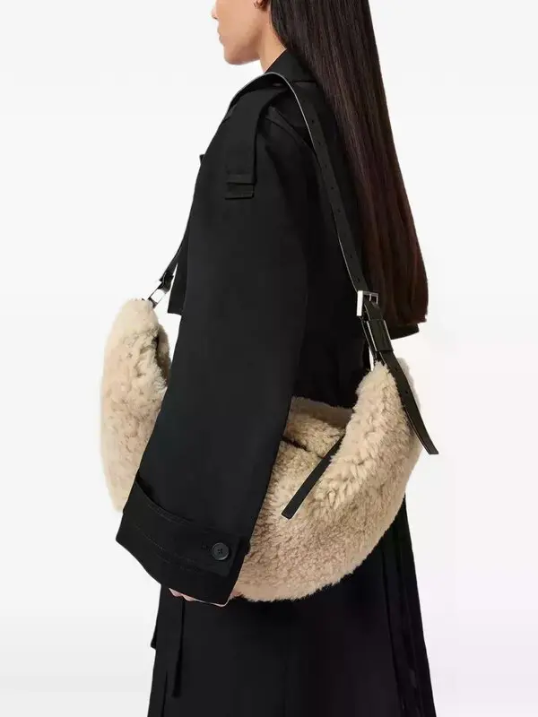 ALLSAINTS Luna Embossed-logo Cross Body Bag