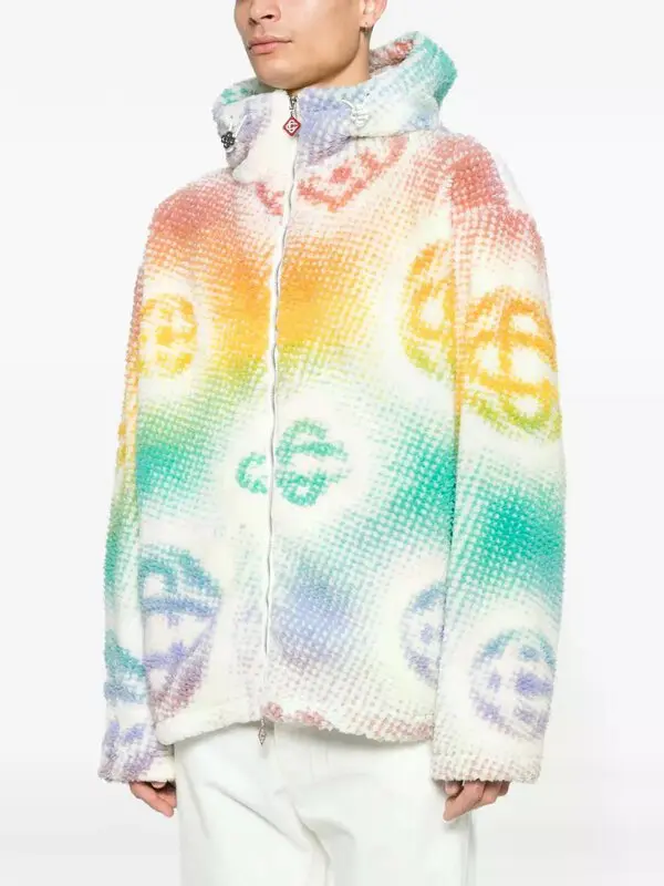 Casablanca Monogram Hooded Jacket