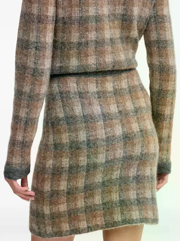 JOOP! Kanda Check-pattern Mini Skirt