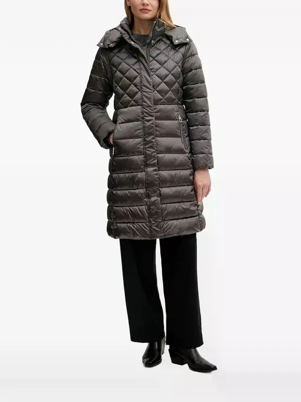 JOOP! Quilted Constance Coat - Grey