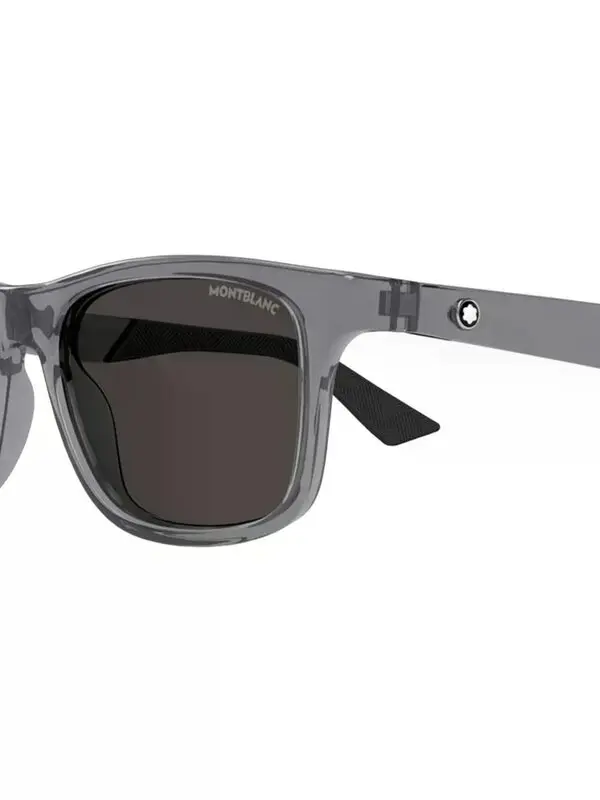 Montblanc Rectangle-frame Sunglasses - Grey
