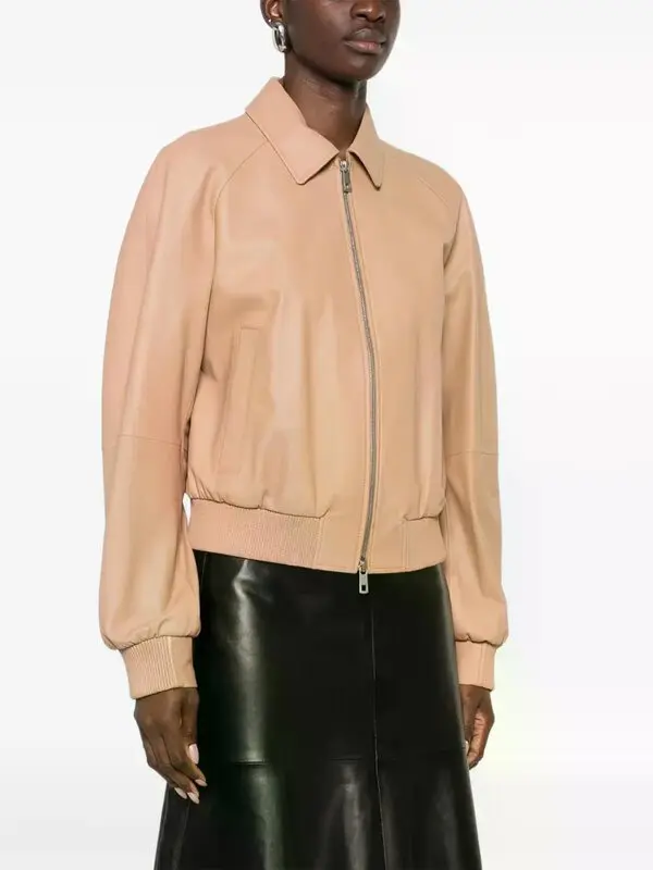 DESA 1972 Zipped Leather Jacket