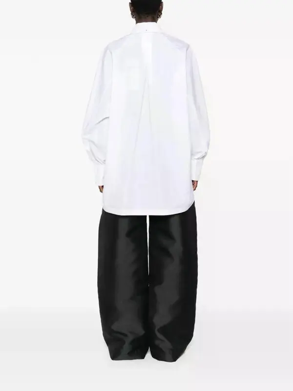 Sportmax Kimono Poplin Tunic Shirt