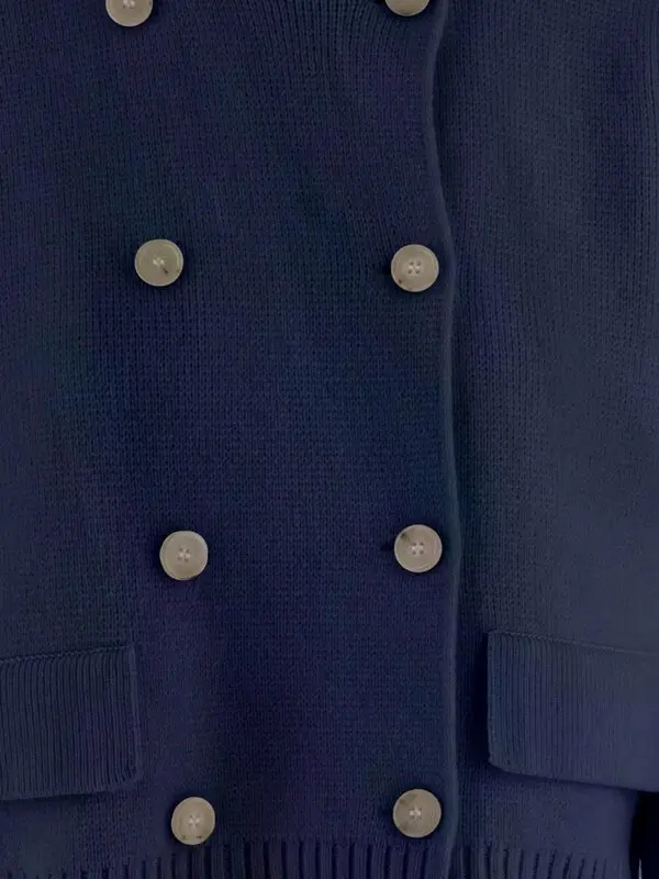 Arch4 Double-breasted Knit Jacket