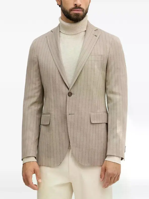 Michael Kors Pinstripe Single-breasted Blazer