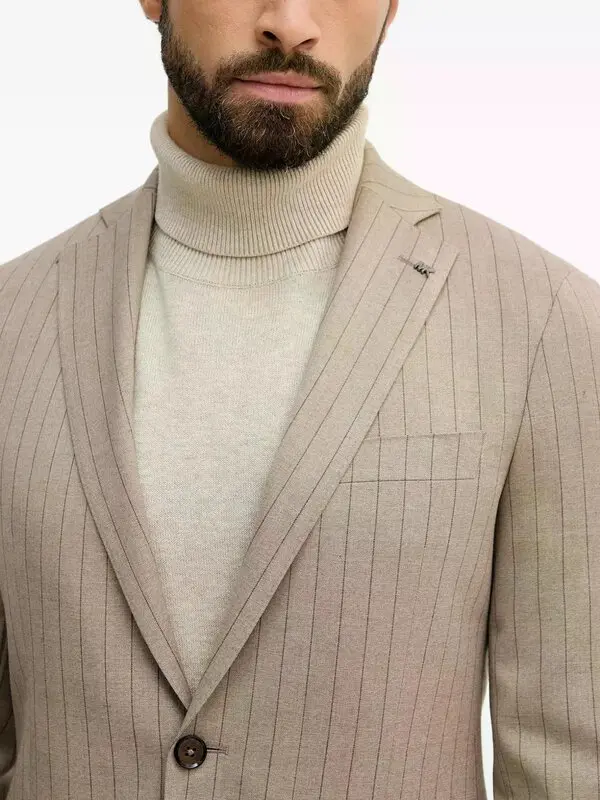 Michael Kors Pinstripe Single-breasted Blazer