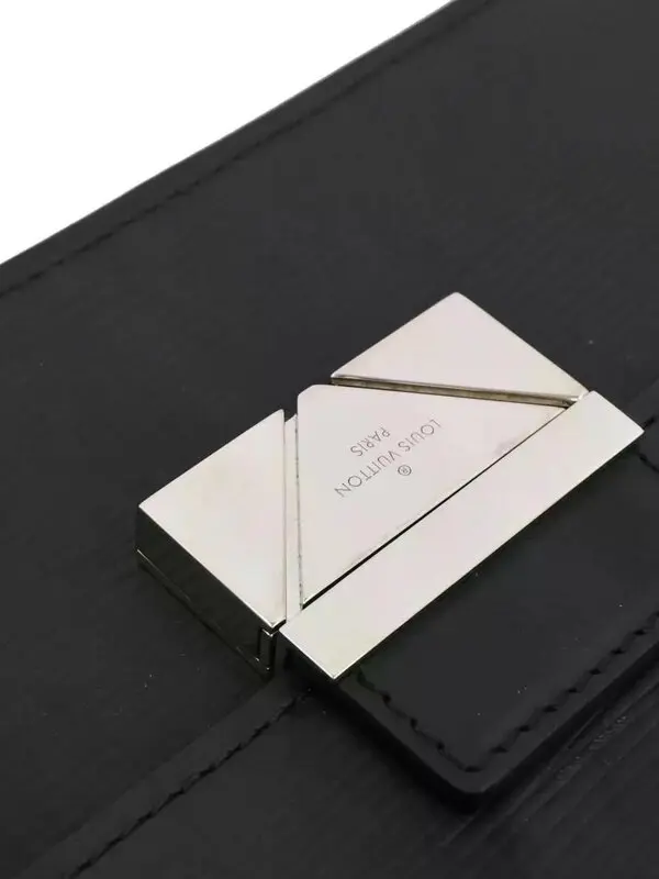 LOUIS VUITTON 2017 Epi Turn-lock Clutch