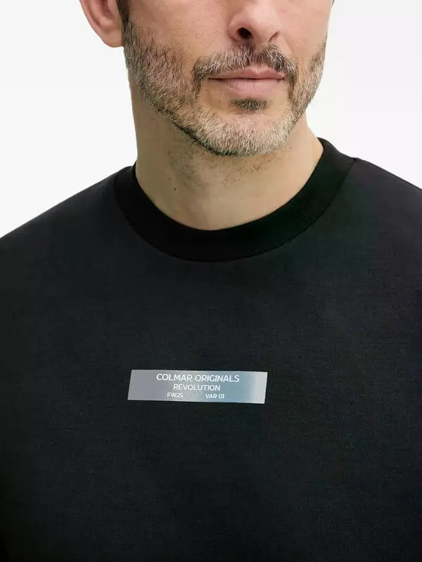 COLMAR Crew-neck Appliqué Sweatshirt