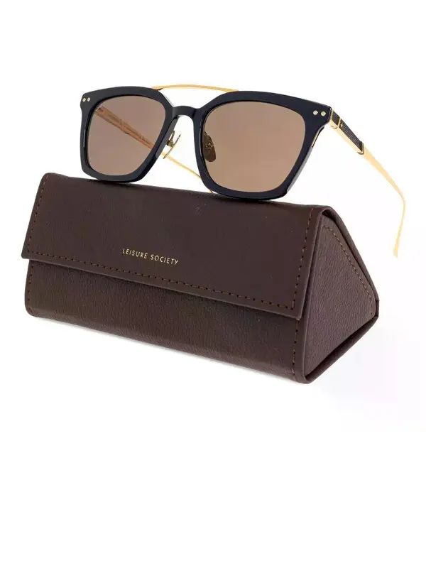 LEISURE SOCIETY Thorsen Lx Geometric Bar Sunglasses