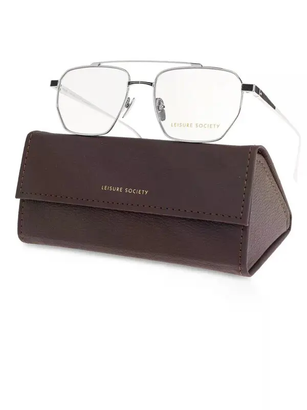 LEISURE SOCIETY Prism Geometric Glasses