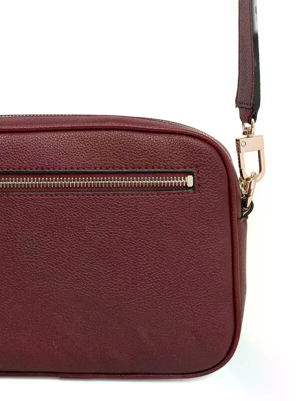 Guess Logo-plaque Shoulder Bag - Red