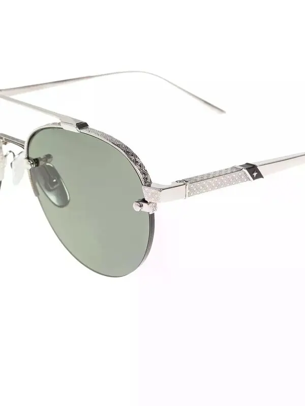 LEISURE SOCIETY Avalon Patterned Round Sunglasses