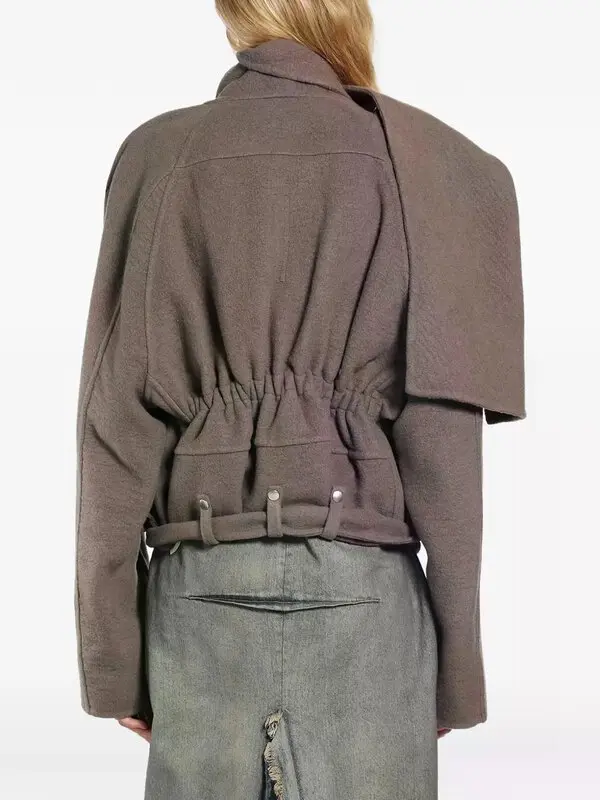 Rick Owens Scarf-detail Jacket
