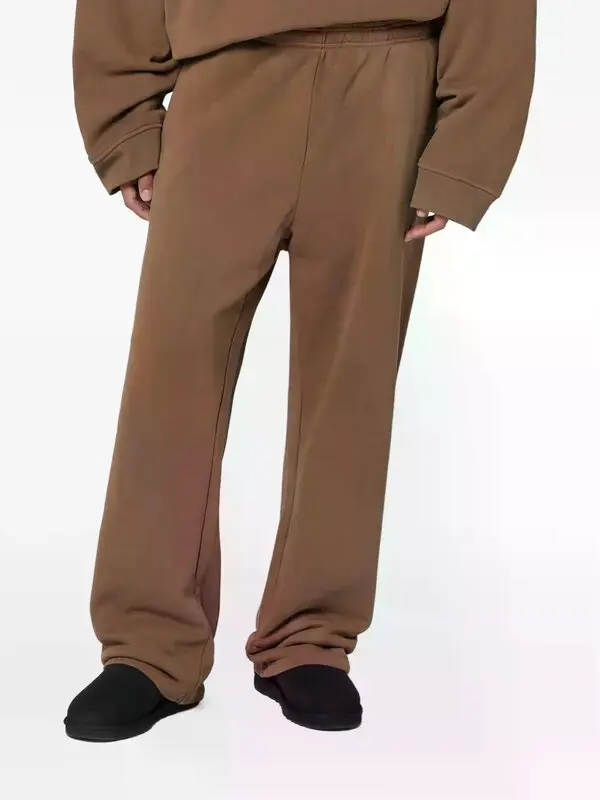 ENTIRE STUDIOS Cotton Track Pants - Brown