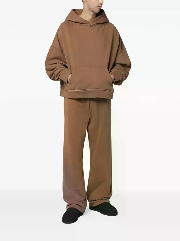ENTIRE STUDIOS Cotton Track Pants - Brown
