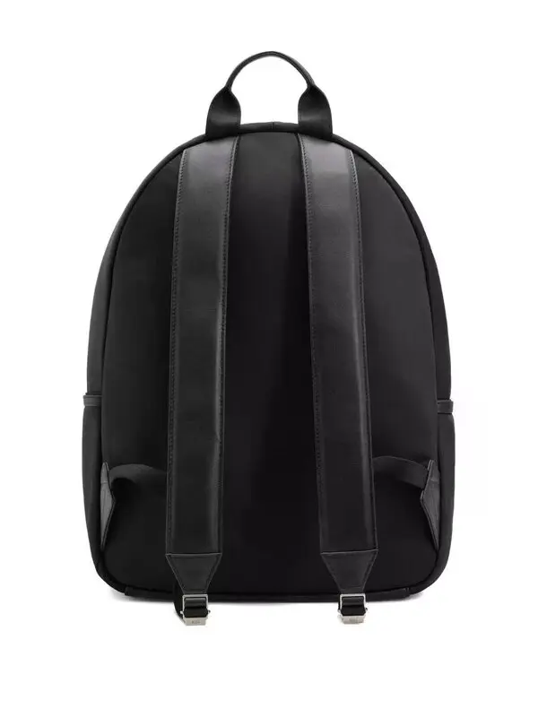 AMI Paris Logo-detail Backpack - Black
