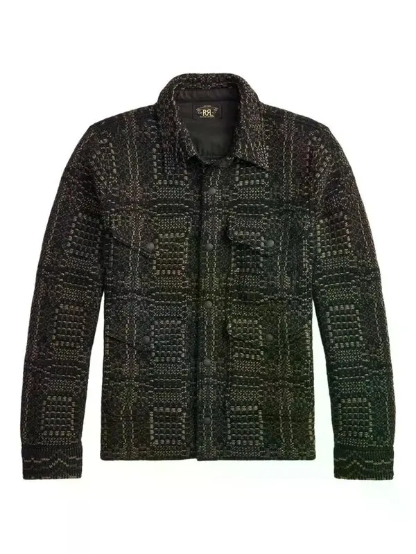 Ralph Lauren Geometric Knitted Overshirt