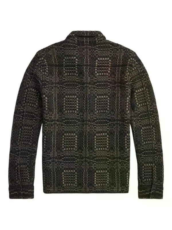 Ralph Lauren Geometric Knitted Overshirt