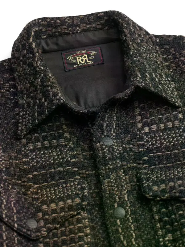 Ralph Lauren Geometric Knitted Overshirt