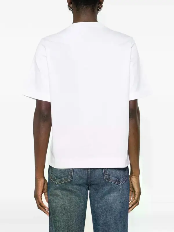 Brunello Cucinelli Embellished T-shirt - White