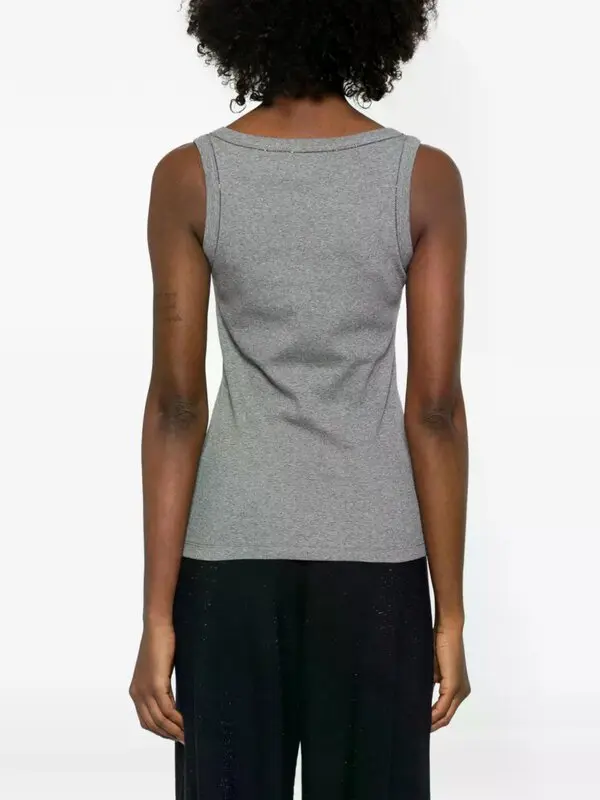 Fabiana Filippi Embellished Scoop Neck Tank Top