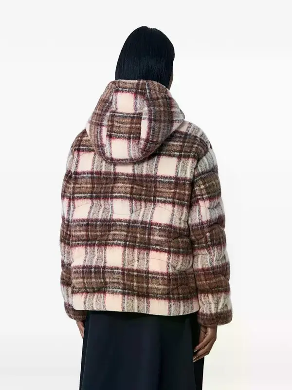 Moncler Flannel Down Jacket