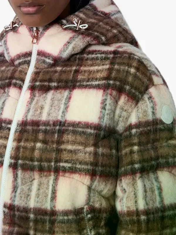 Moncler Flannel Down Jacket
