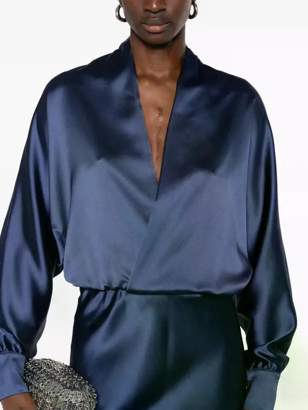 ATU BODY COUTURE V-neck Maxi Gown