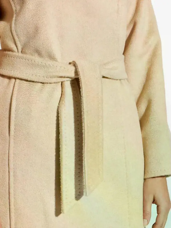 Max Mara Long-sleeve Belted Coat