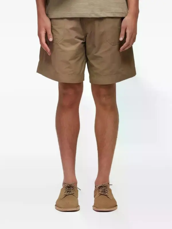OSKLEN Flap-pocket Belted Shorts