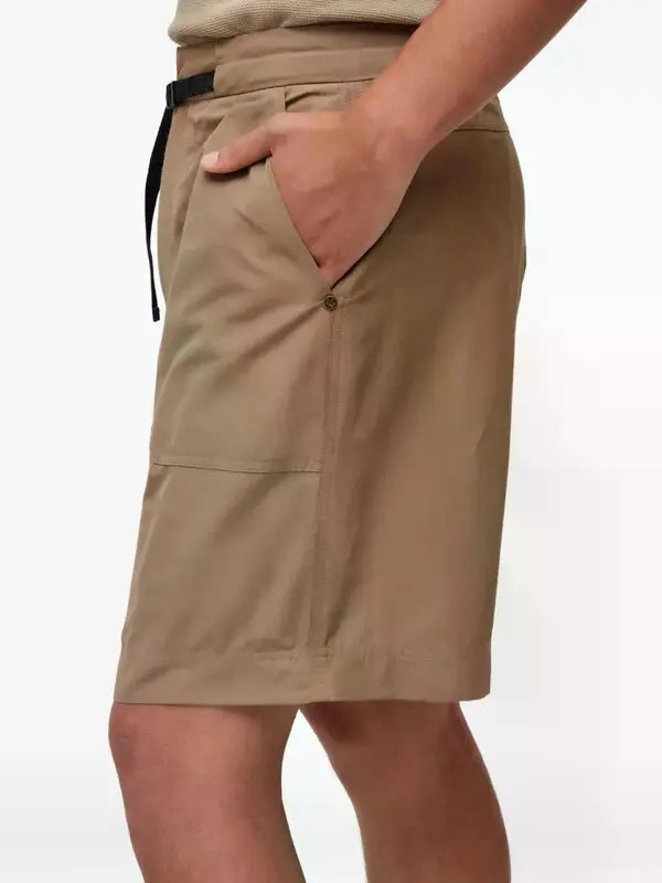 OSKLEN Flap-pocket Belted Shorts