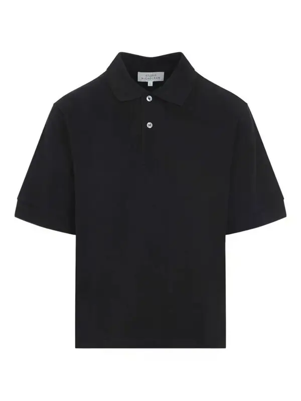 Studio Nicholson Button Short-sleeve Polo Shirt