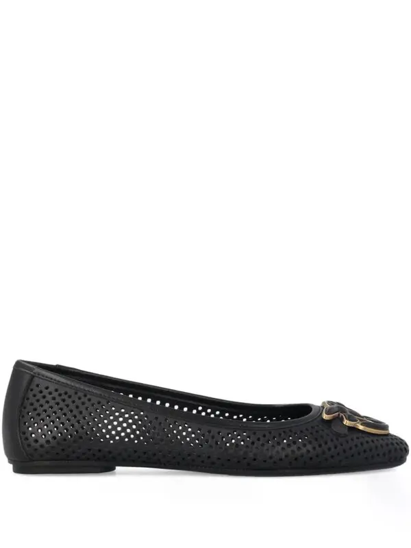 Pinko Love Birds Ballet Flats - Black