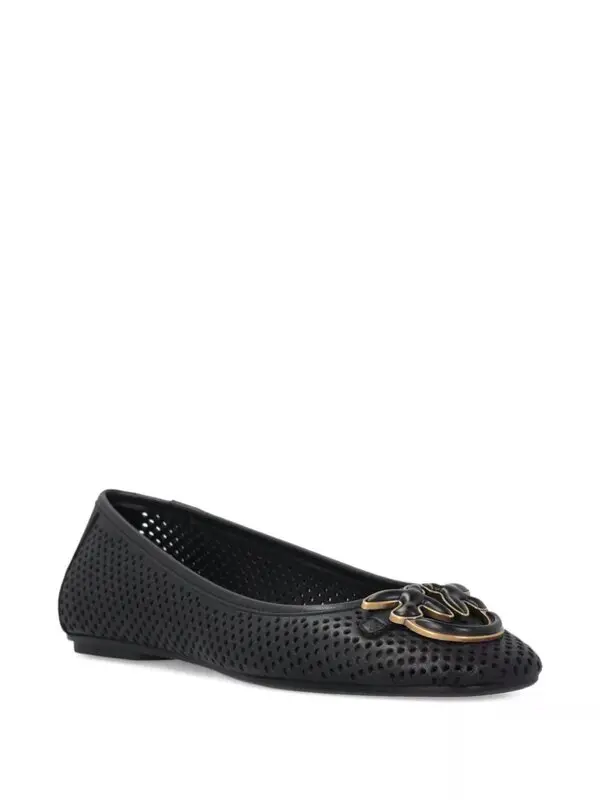 Pinko Love Birds Ballet Flats - Black