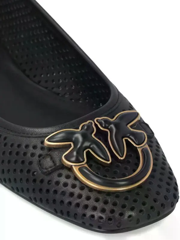 Pinko Love Birds Ballet Flats - Black