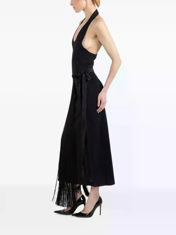 ESSE STUDIOS Fringed-tie Dress