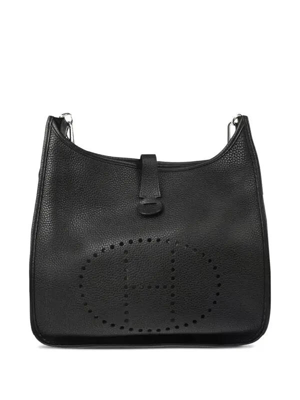 Hermès 2015 Cutout Shoulder Bag - Black