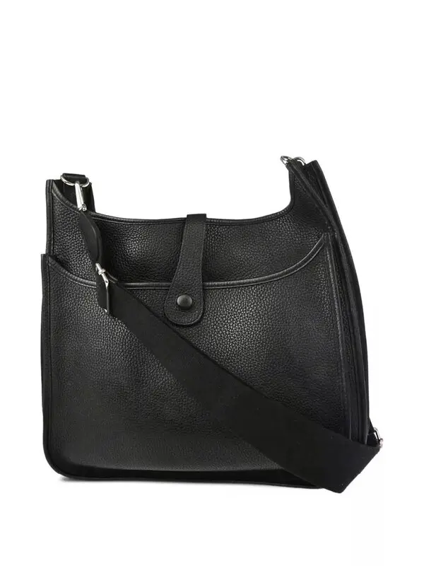 Hermès 2015 Cutout Shoulder Bag - Black