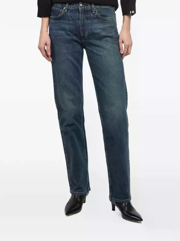 Rag & Bone Five-pocket Straight-leg Jeans