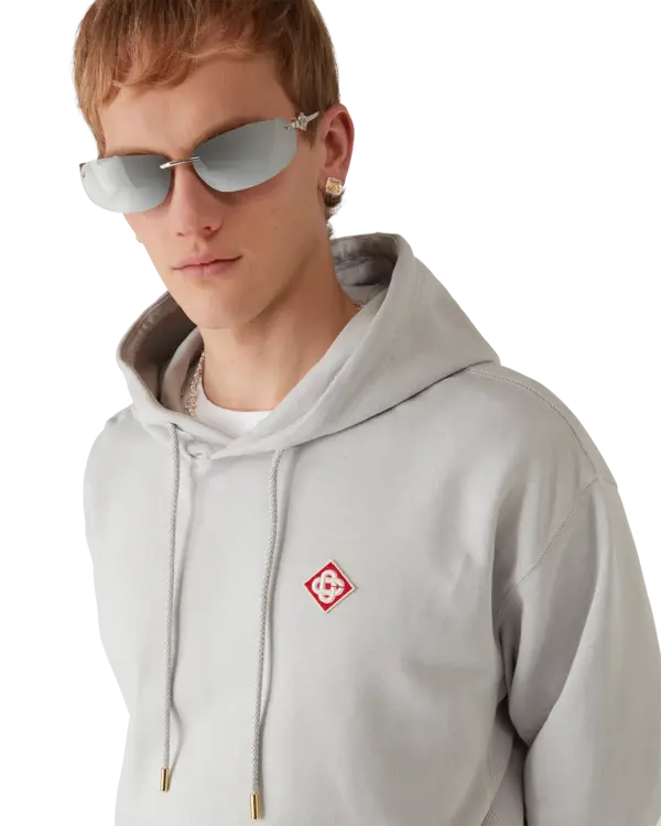 Casablanca Diamond Logo Hooded Sweatshirt