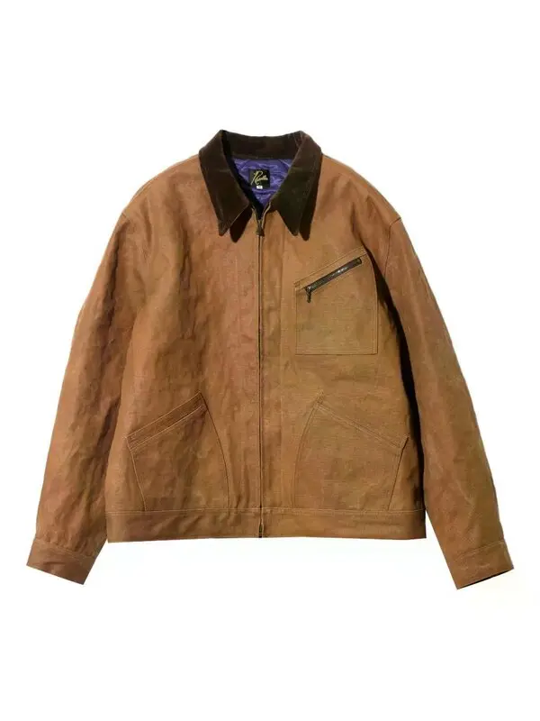 Needles Zipped Jacket - Brown