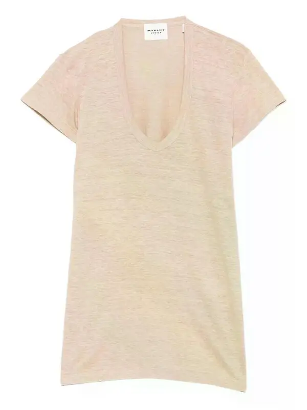 MARANT ETOILE Zankou V-neck T-shirt