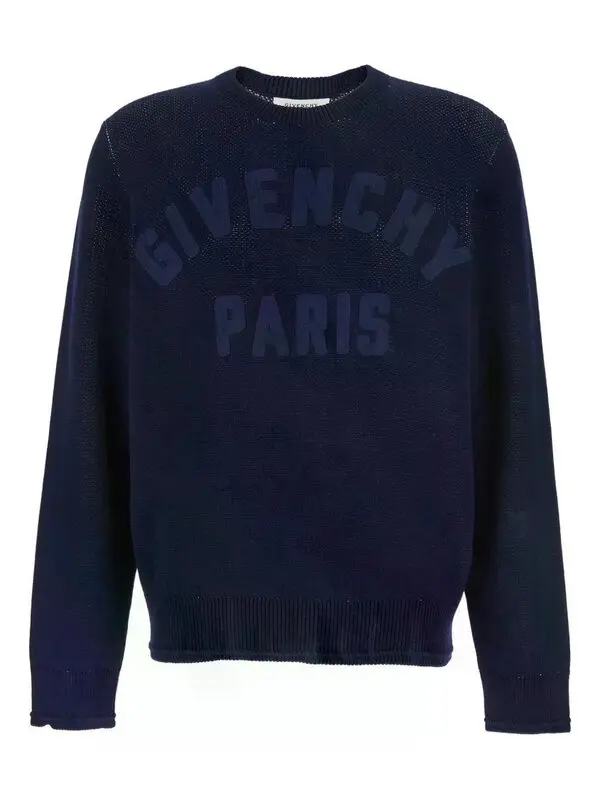 Givenchy Lettering-detail Cotton Sweater