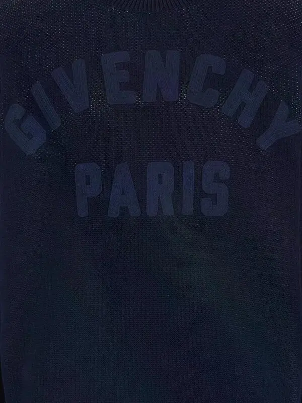 Givenchy Lettering-detail Cotton Sweater