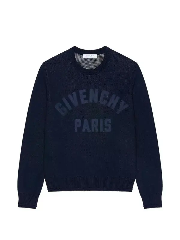 Givenchy Lettering-detail Cotton Sweater