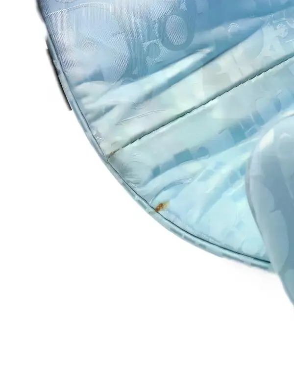 Dior X Erl 2000s Saddle Oblique-monogram Shoulder Bag