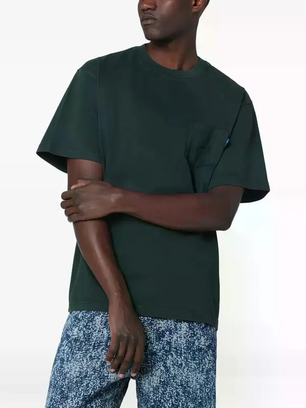 AWAKE NY Logo-embroidered T-shirt - Green