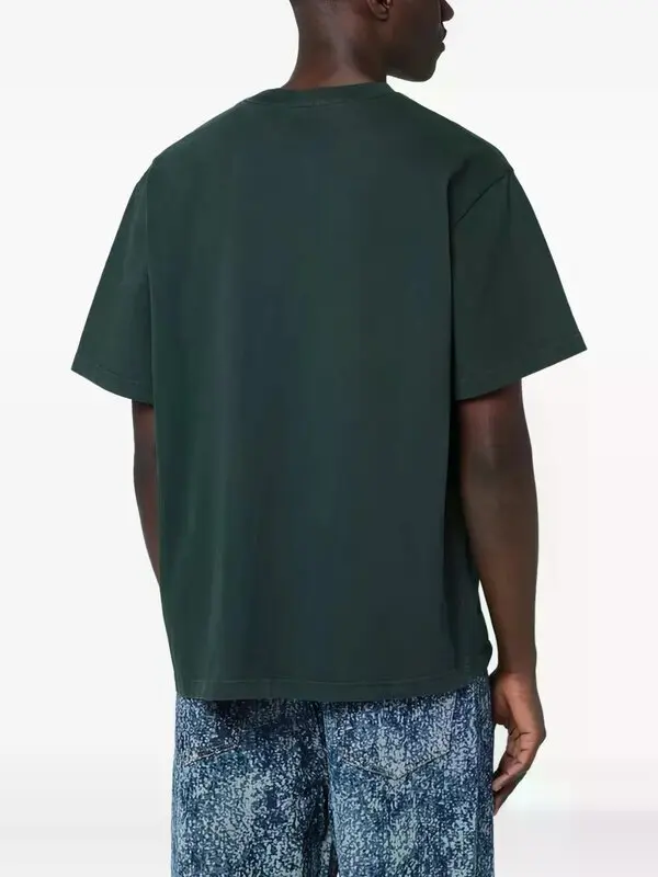 AWAKE NY Logo-embroidered T-shirt - Green